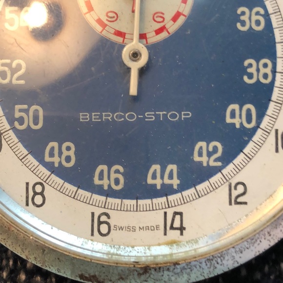 Berco-Stop | Accessories | Bercostop Vintage 7s Stopwatch | Poshmark